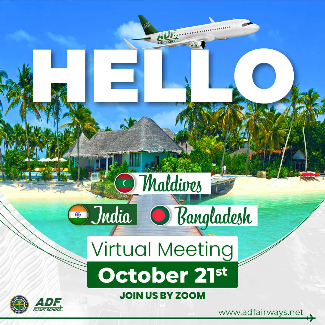 Private or Commercial Pilot meeeting Maldivas India Bangladesh ...